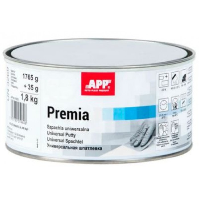APP Шпатлевка универсальная Premia 1.8кг – купить недорого в Киеве ...
